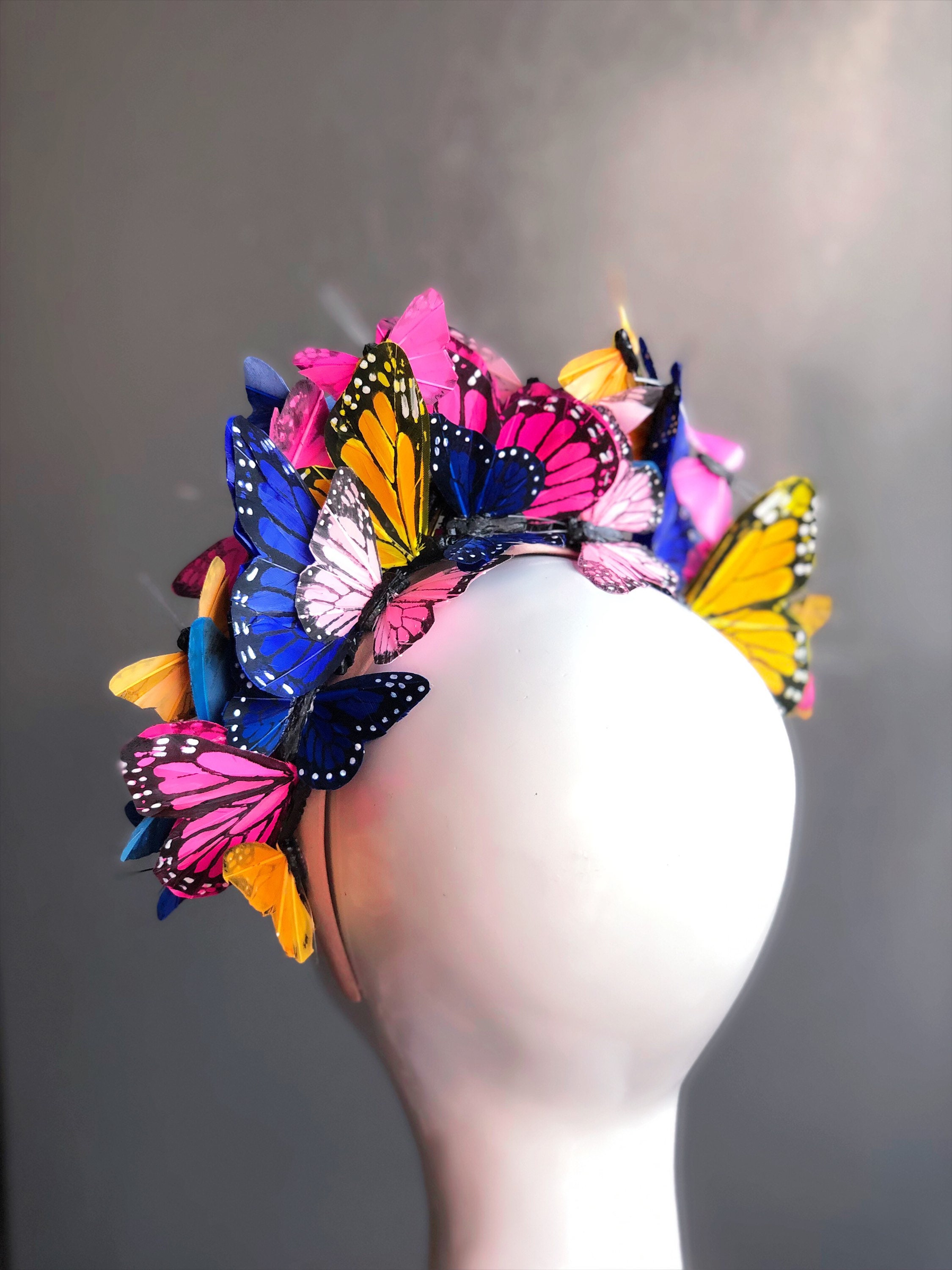 Goddess Headpiece Monarch Butterfly Headpiece Monarch - Etsy UK