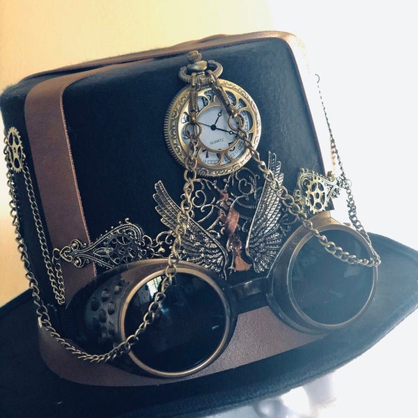 Steampunk Top Hat - Etsy