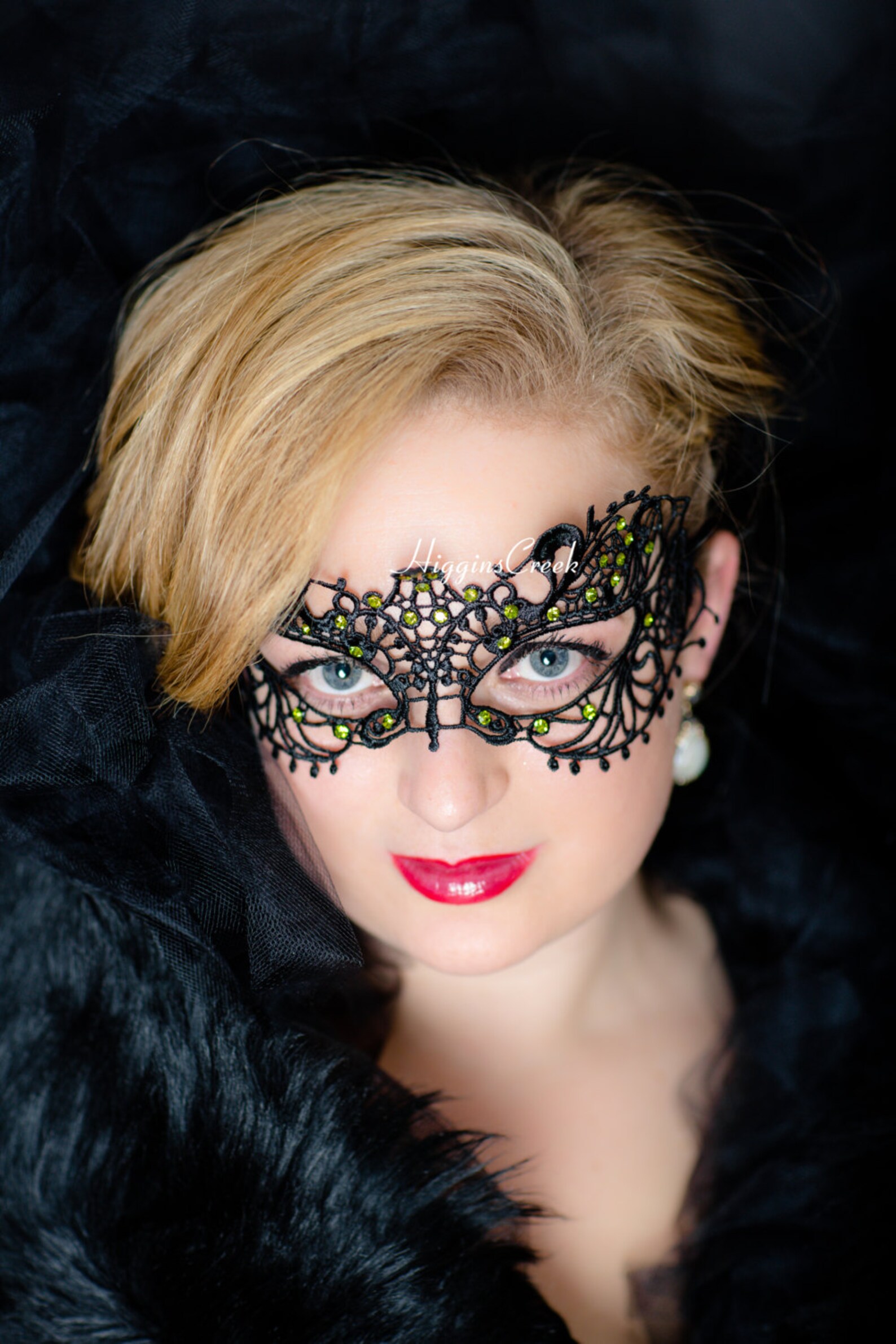 Halloween Ladies Mask Halloween Masks Lace Mask Masquerade - Etsy