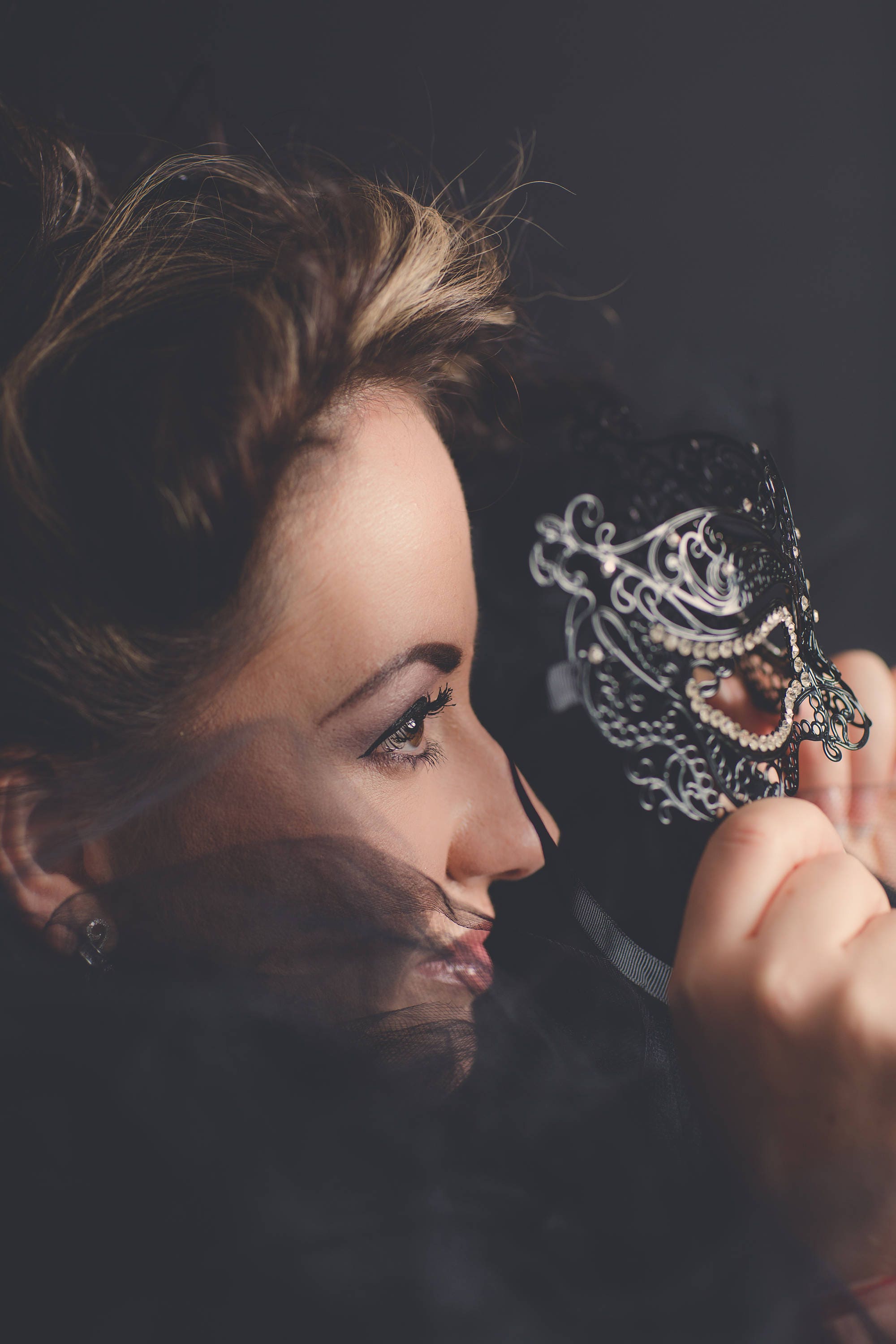 New Masquerade Mask Venetian Crystal Wedding Prom Mask | Etsy