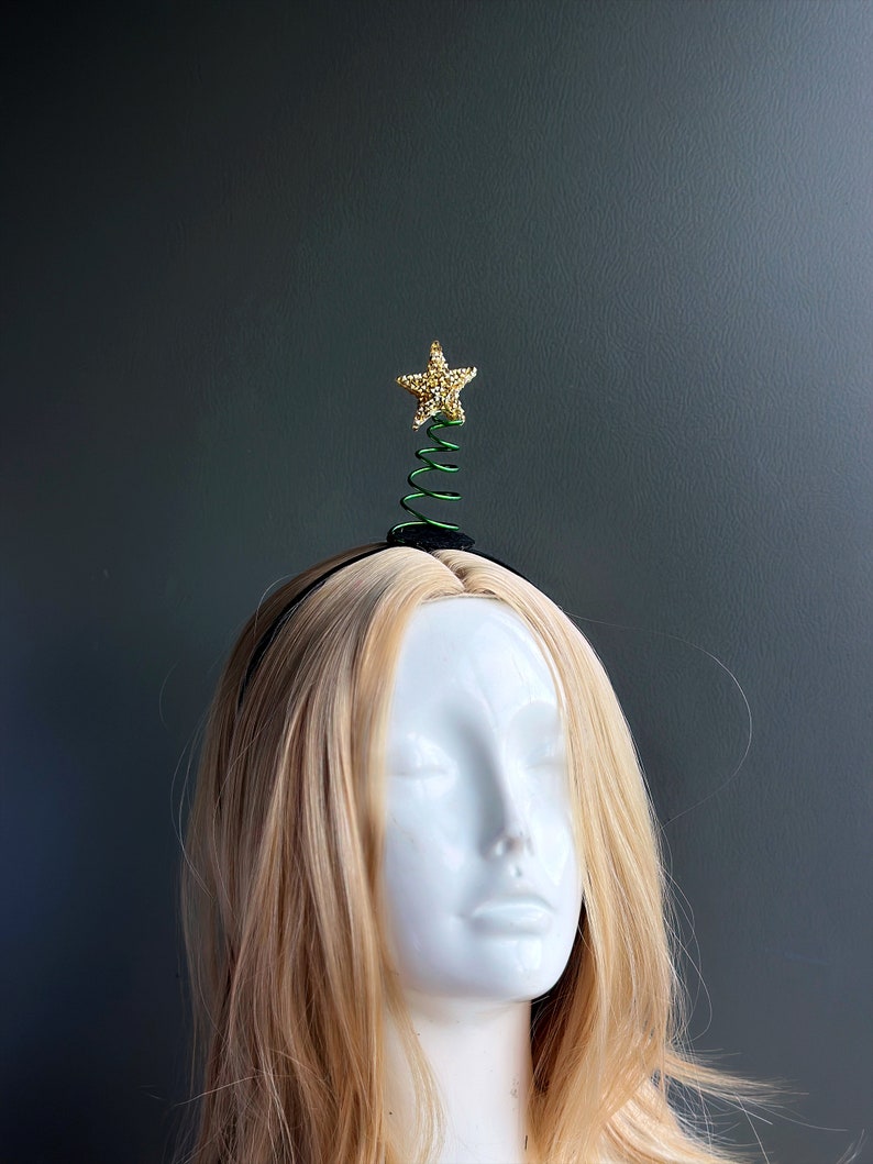 Christmas Tree Headband, Christmas Party, Party Headband, Holiday ...