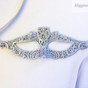 Silver Prom Costume Mask, Silver Masquerade Prom Masks, Silver ...