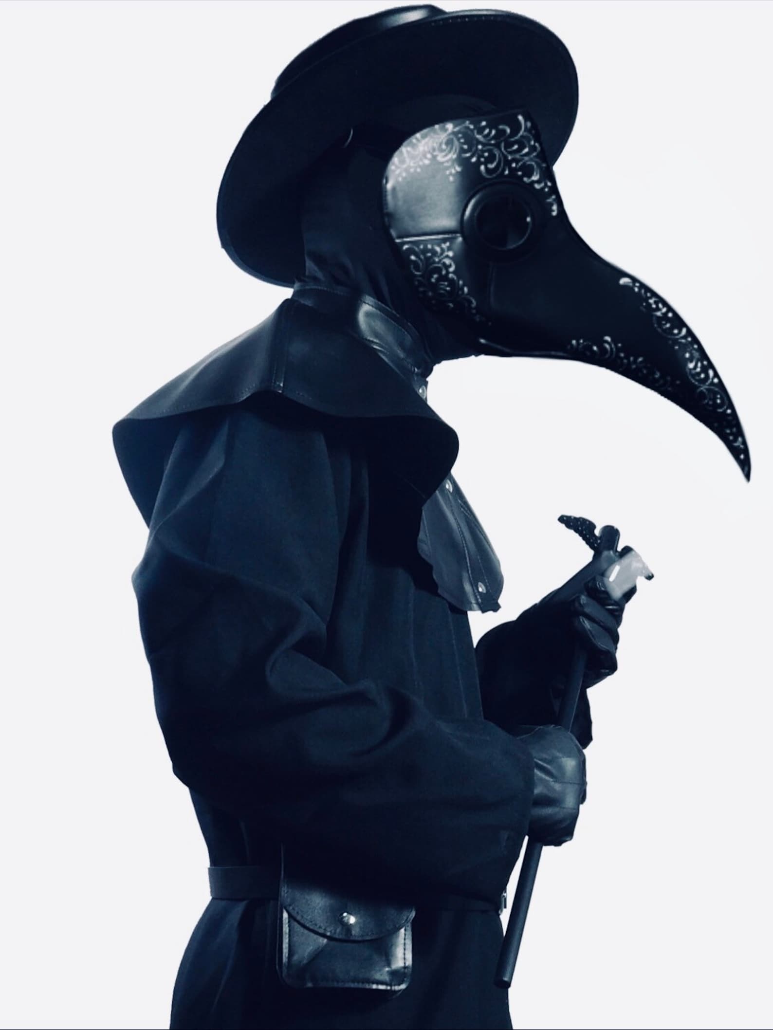 Halloween Plague Doctor Robe Mask Costume Plague Doctor cloak | Etsy