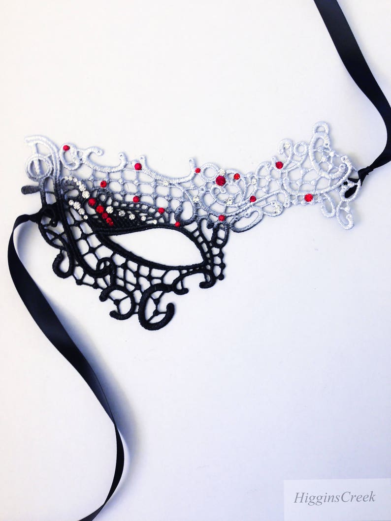 Black Lace Mask Ladies Masquerade Mask Simple Halloween Masks - Etsy