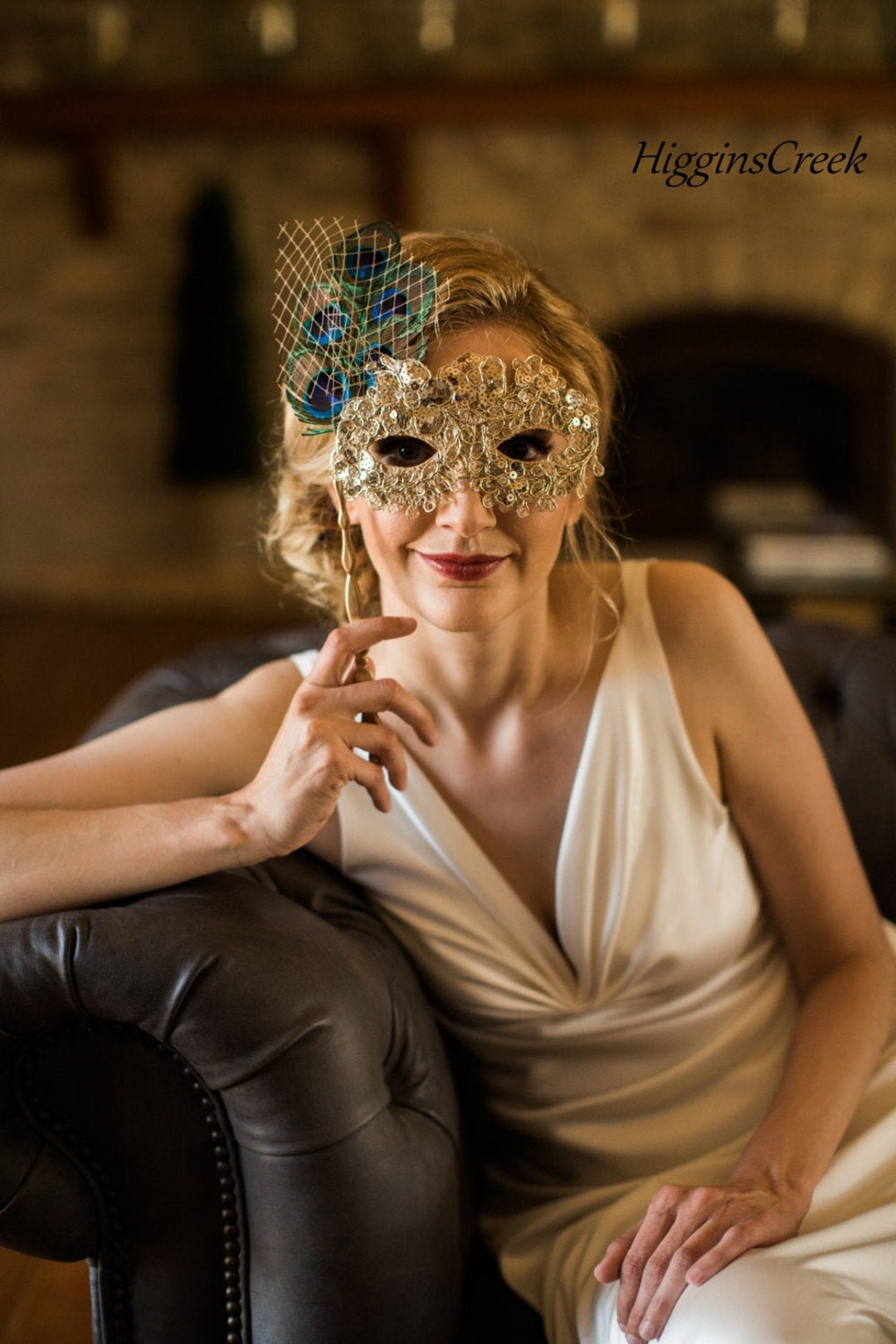 Gold Stick Masquerade Masks, Gold Stick Venetian Mask, Gold Party Mask ...