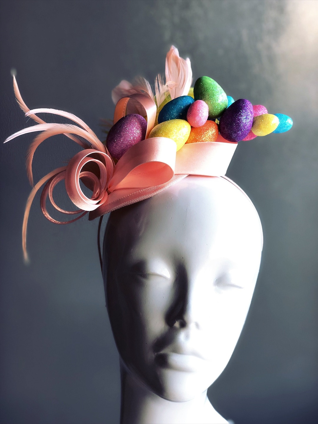 Easter Hat Easter Egg Womens Fascinators | Little Girls Easter Hats ...