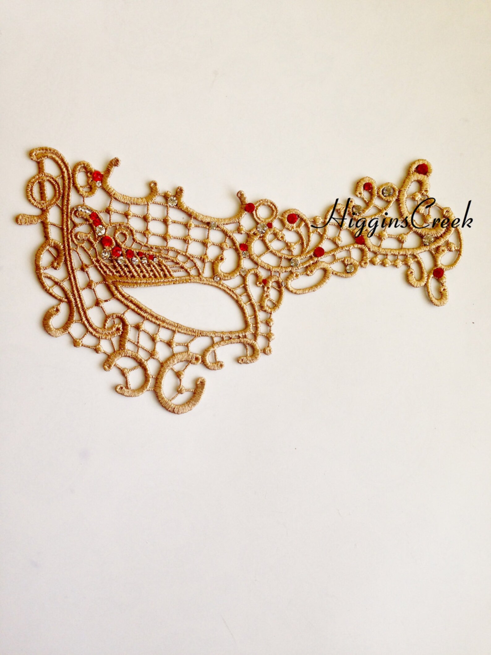 Gold Lace Masquerade Mask, Women's Party Mask, Customized - Etsy