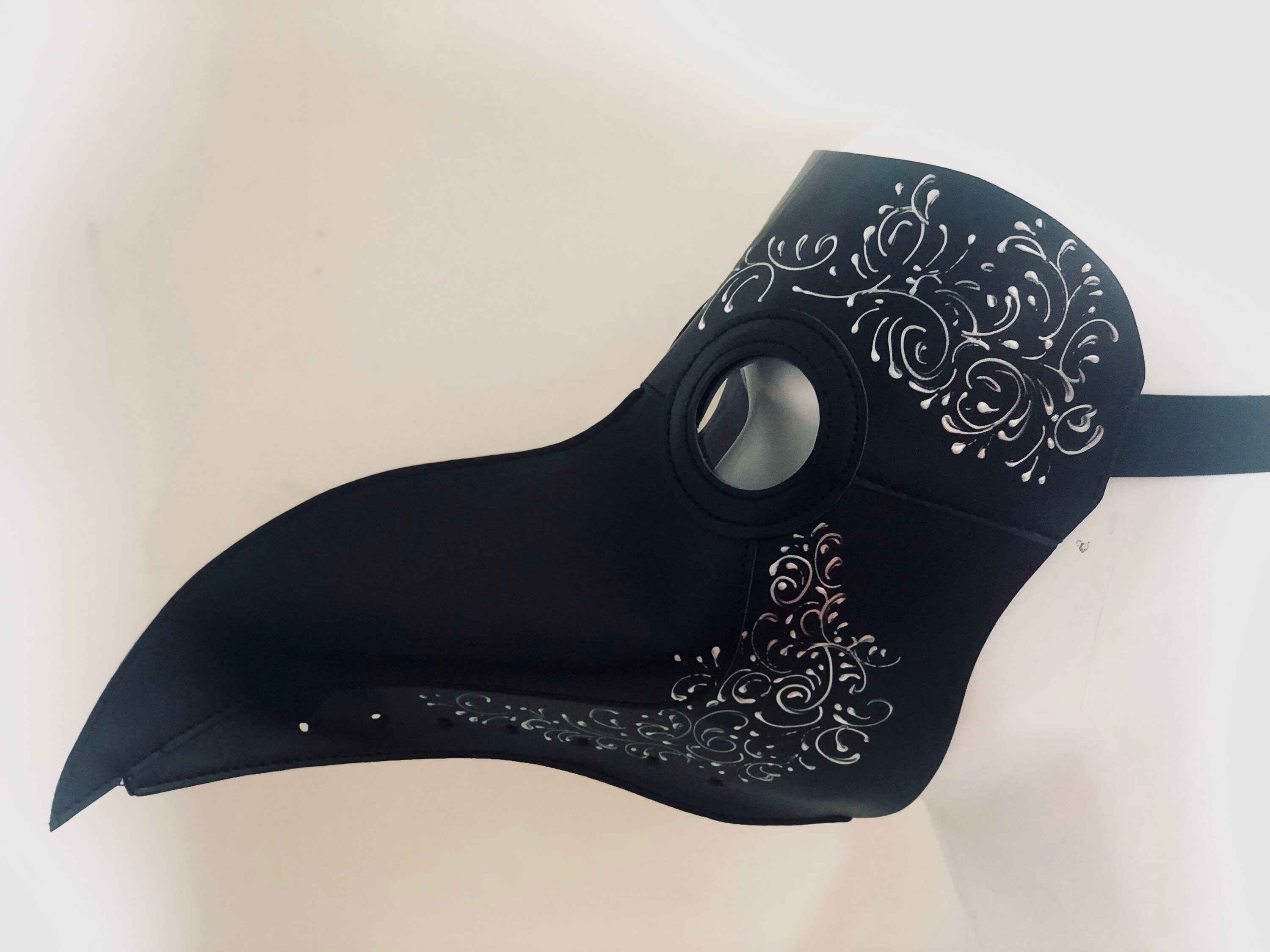 Plague doctor Mask Masquerade mask Plague Mask Faux Leather | Etsy
