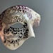 Purple Venetian Masquerade Mask, Mens Mask, Half Face Mask, Phantom ...