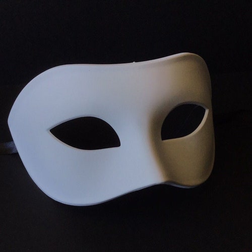 DIY Masquerade Masks White DIY Mask Blank Mask Base Bulk - Etsy Australia