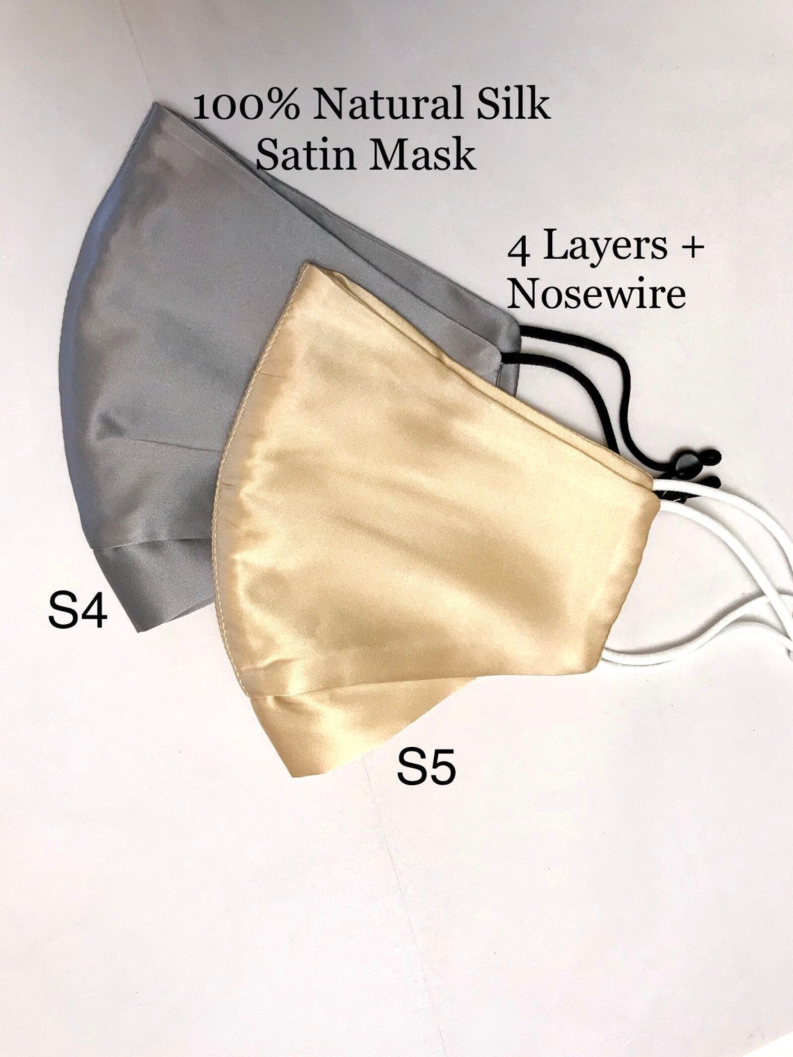 Silk Satin face mask women luxury fabric face mask popular - Etsy 日本