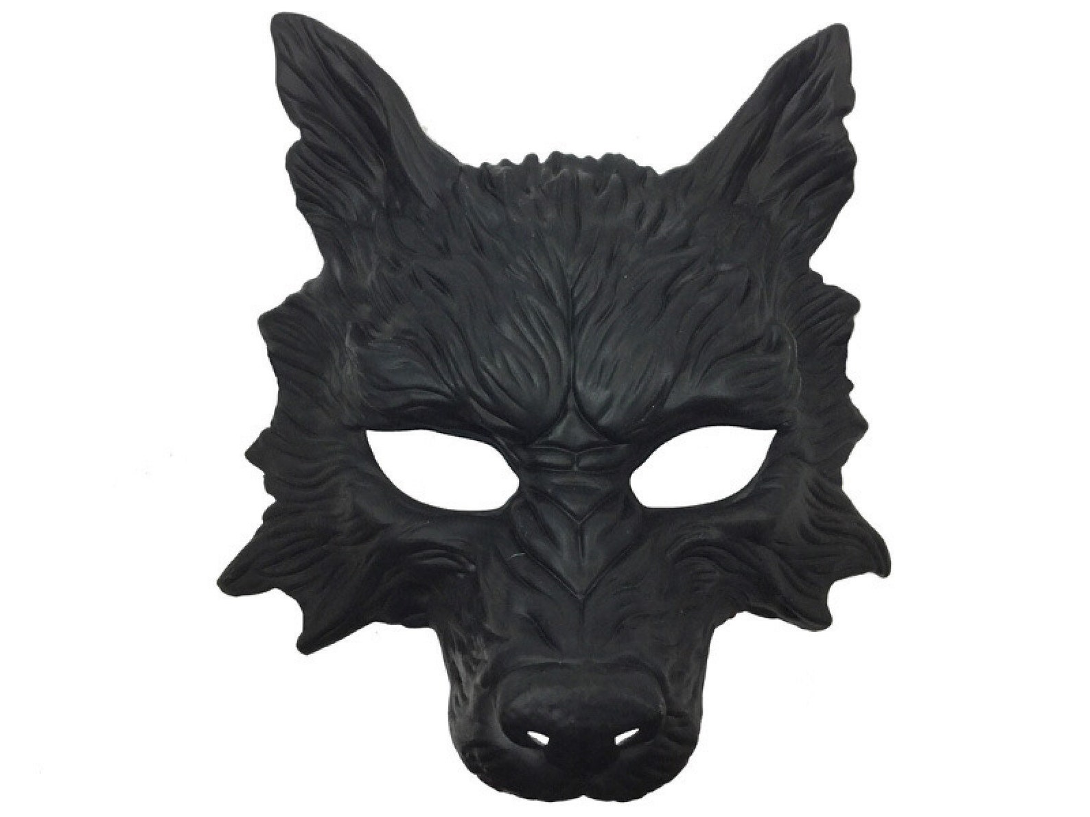 DIY Blank Werewolf Mask Halloween Wolf Mask Black White - Etsy