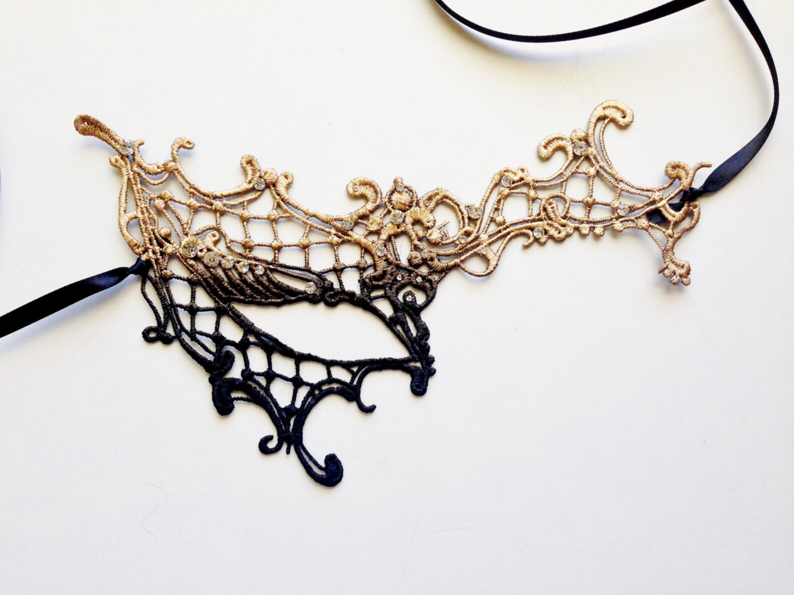 Half Face Halloween Mask Phantom Lace Masquerade Mask - Etsy