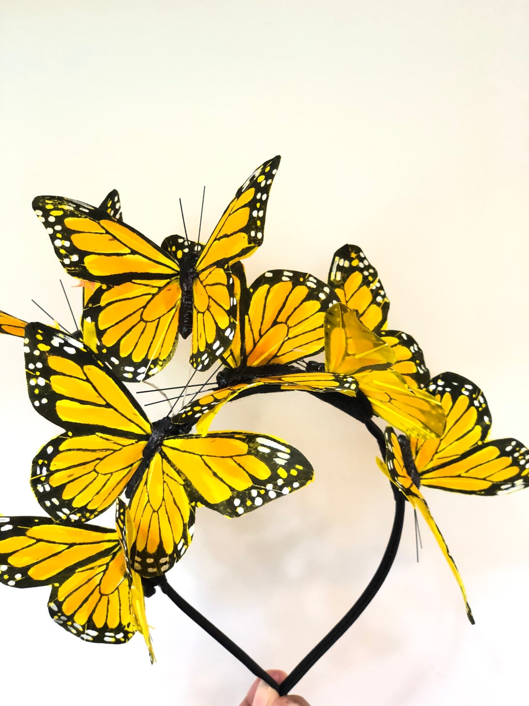 Monarch Butterfly Headband, Butterflies Headpiece Women Girls Kids ...