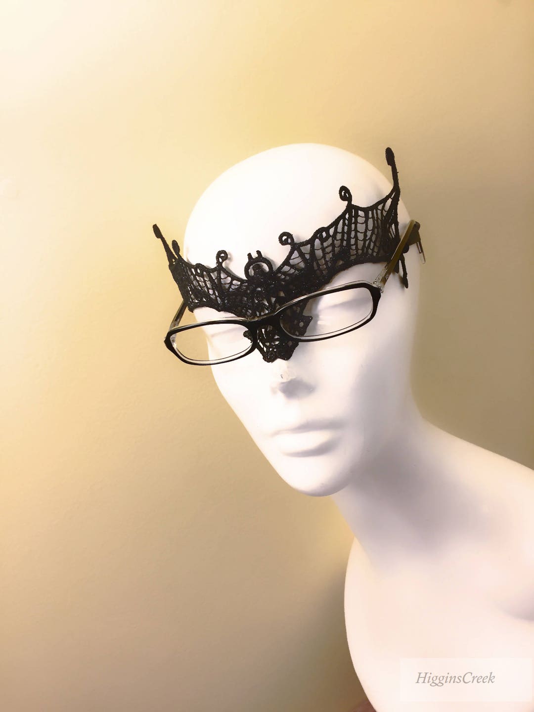 Masks for Eyeglasses Masquerade Mask for Eye Glass Wearers, Masquerade ...