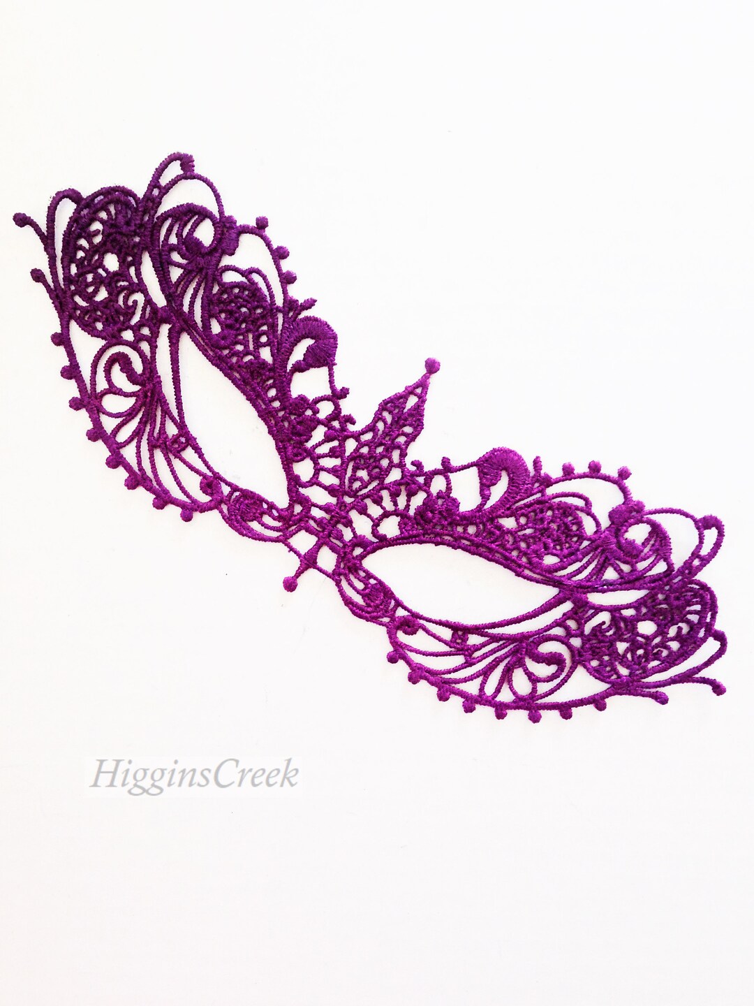 Purple Masquerade Mask, Purple Lace Masquerade Mask, Purple Masquerade ...