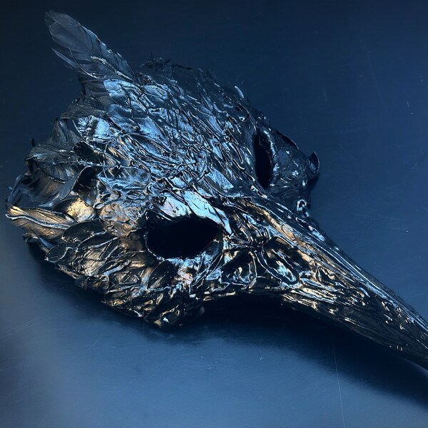 Raven Mask - Etsy