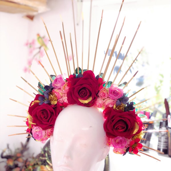 Flower Headdress - Etsy