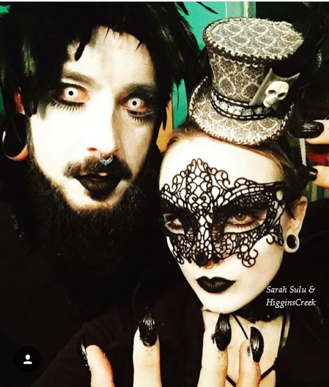 Masquerade Mask Women Gothic Masquerade Mask, Gothic Costume Mask ...