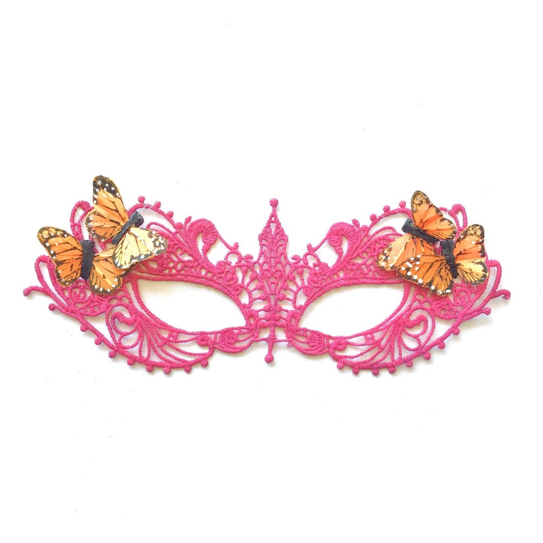 Butterfly Mask Childrens L Halloween Butterfly Mask L Kids Butterfly ...