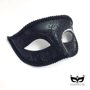 Black and White Ball Masquerade Masks, Women Masked Ball, Wedding, Prom ...