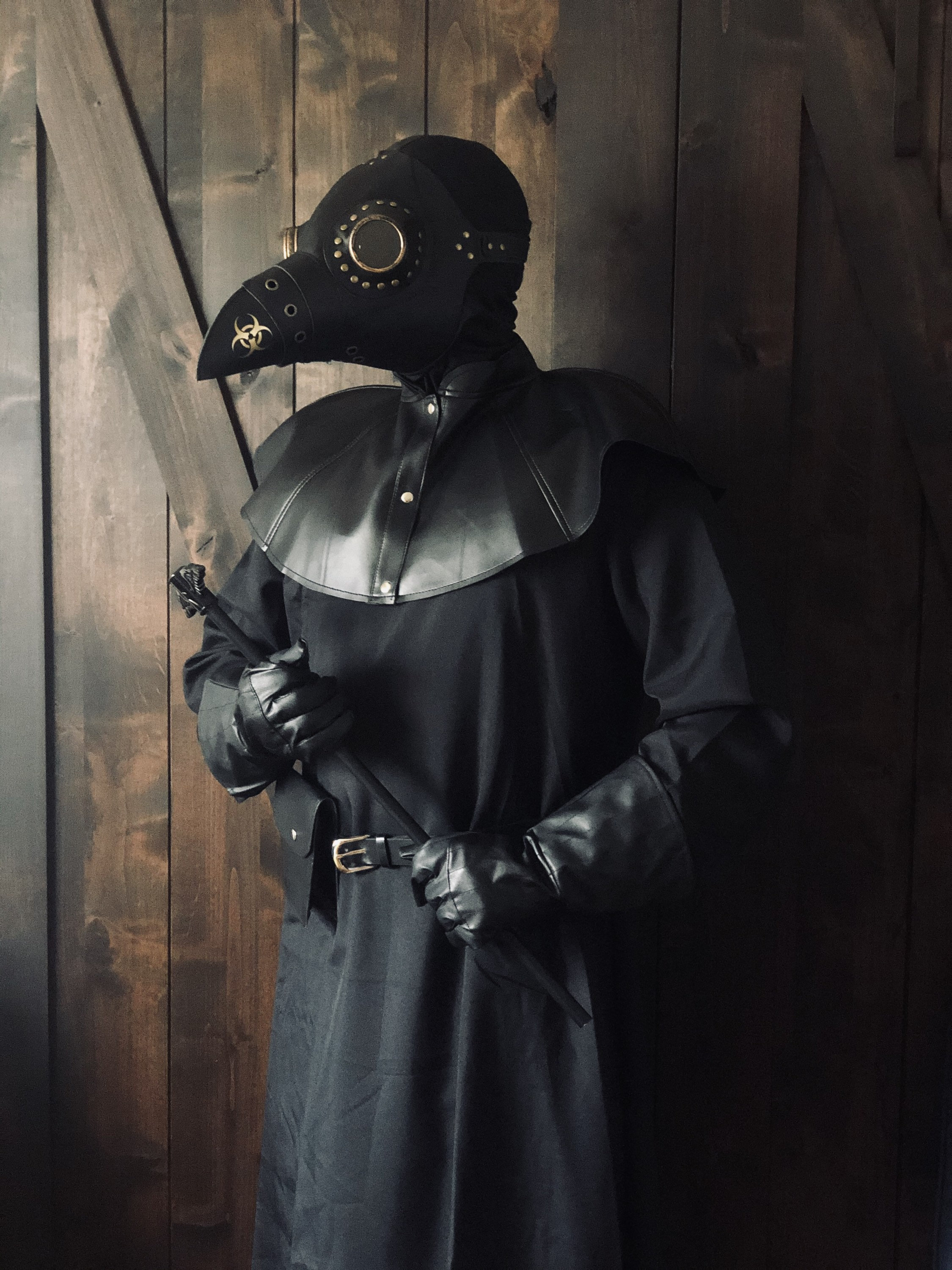 Halloween Costume Plague Doctor ROBE Plague Doctor STAFF - Etsy Australia