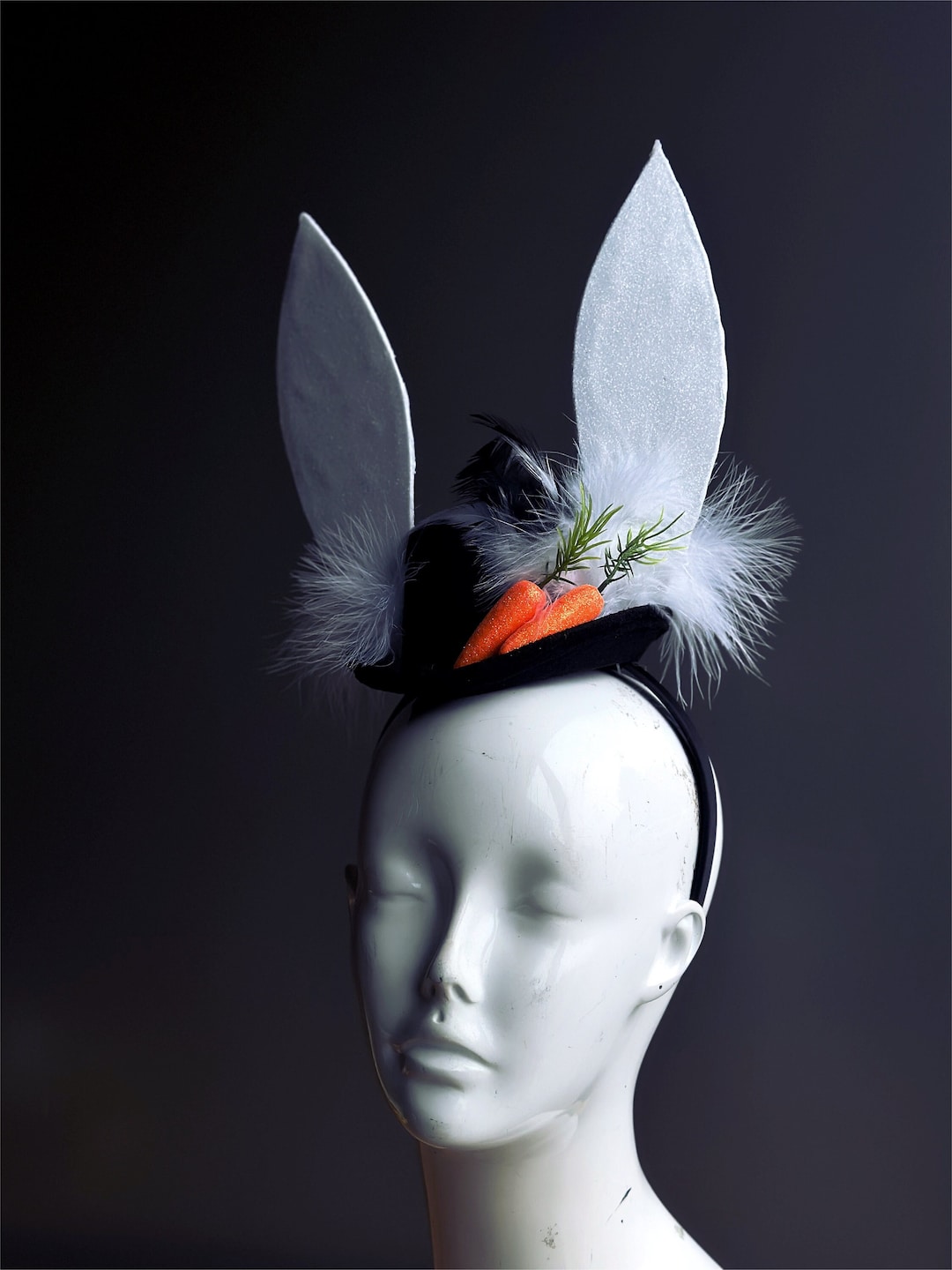 Easter Bunny Fascinator Hat Adults and Kids One Size - Easter Cosplay ...