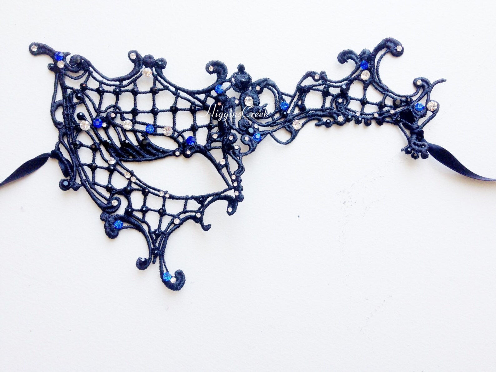 Gothic Lace Masquerade Mask: Mardi Gras Ball Mask - Etsy
