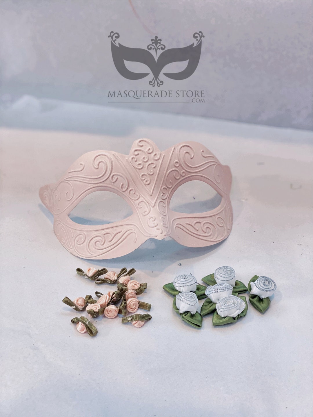 DIY Masquerade Masks - White Primer Only Blank Mask Base - Bulk ...