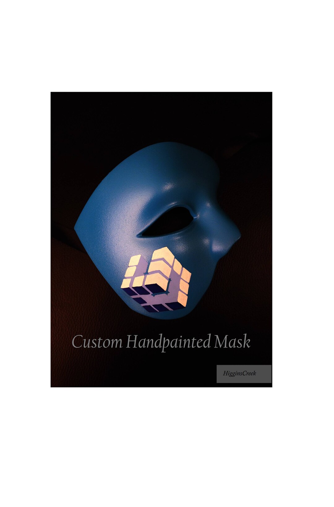 Masquerade Masks Mens Probate Masks Custom Logo Masquerade - Etsy UK