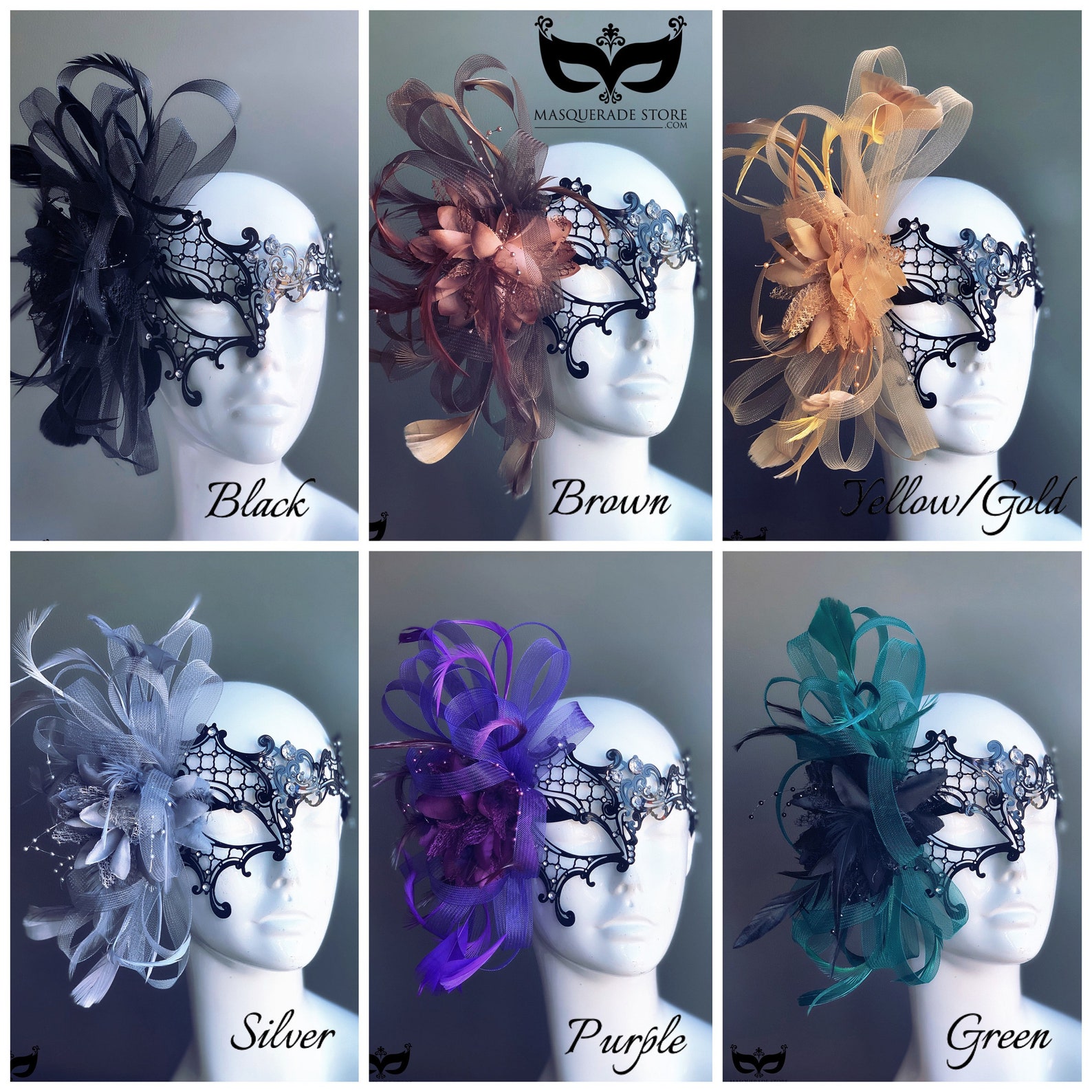 Masquerade Masks Women Lace Mascarade Mask Venetian Mask Gold Black ...