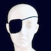 Simple Eye Patch CUSTOM SIZE Fabric Eyepatch 3 Layer Cotton Soft Fabric ...