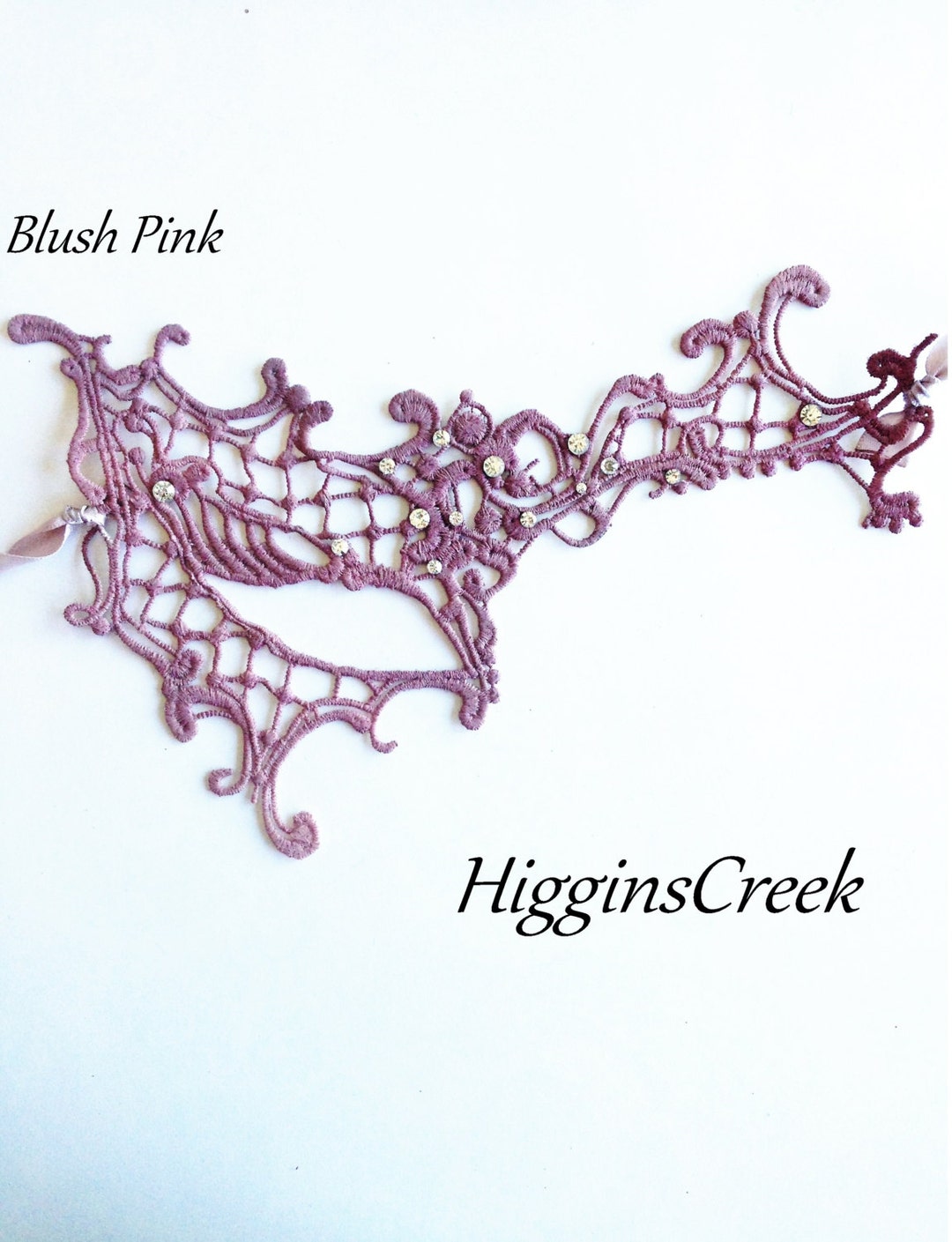 Blush Pink Masquerade Mask, Women's Masquerade Masks, Halloween Masks ...