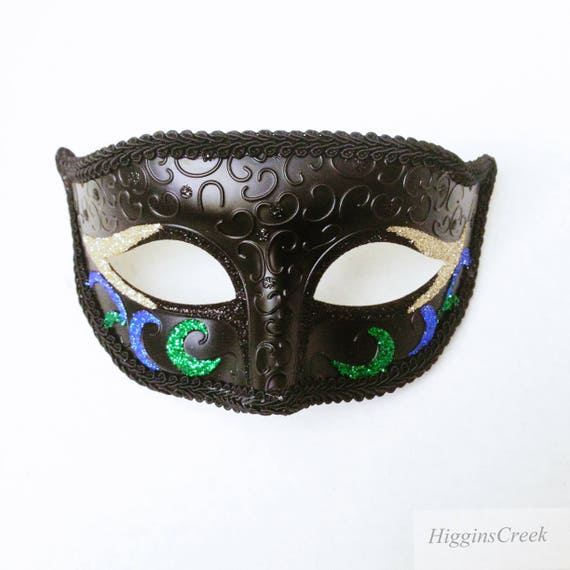 Green Masquerade Masks For Men