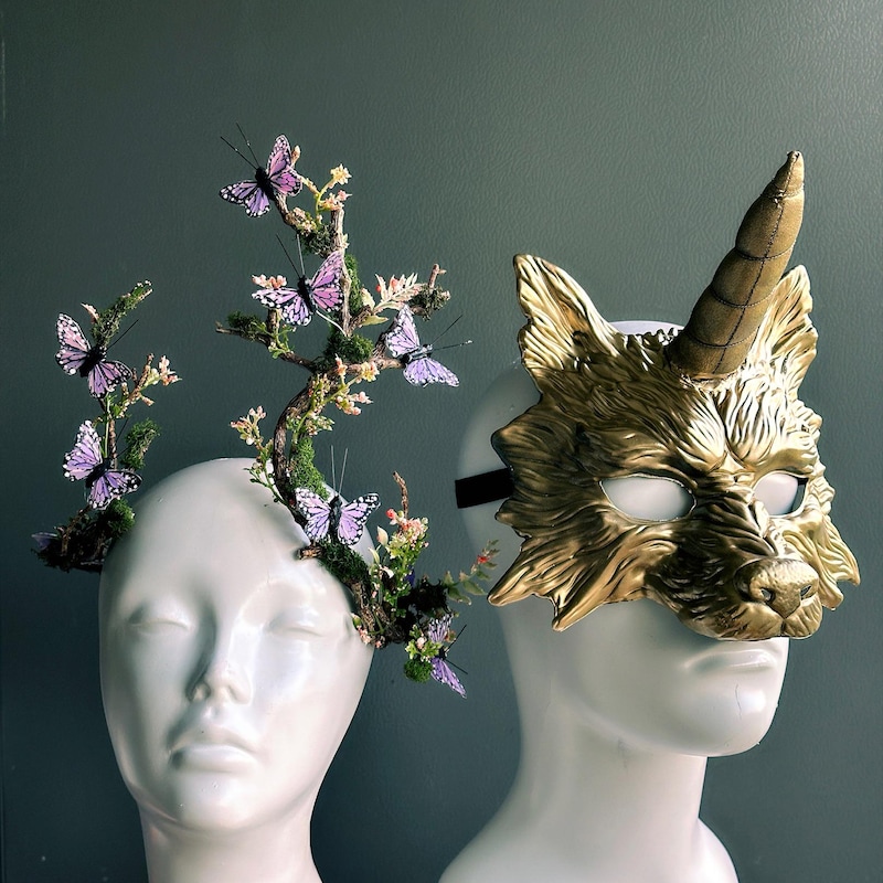 Fantasy Ball Headpieces - Etsy