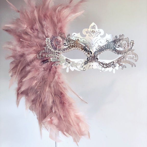 Pink Masquerade Dress - Etsy