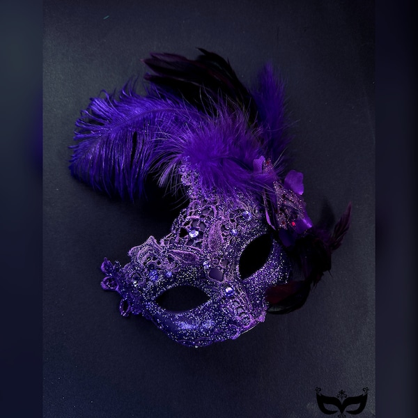 Purple Mask - Etsy