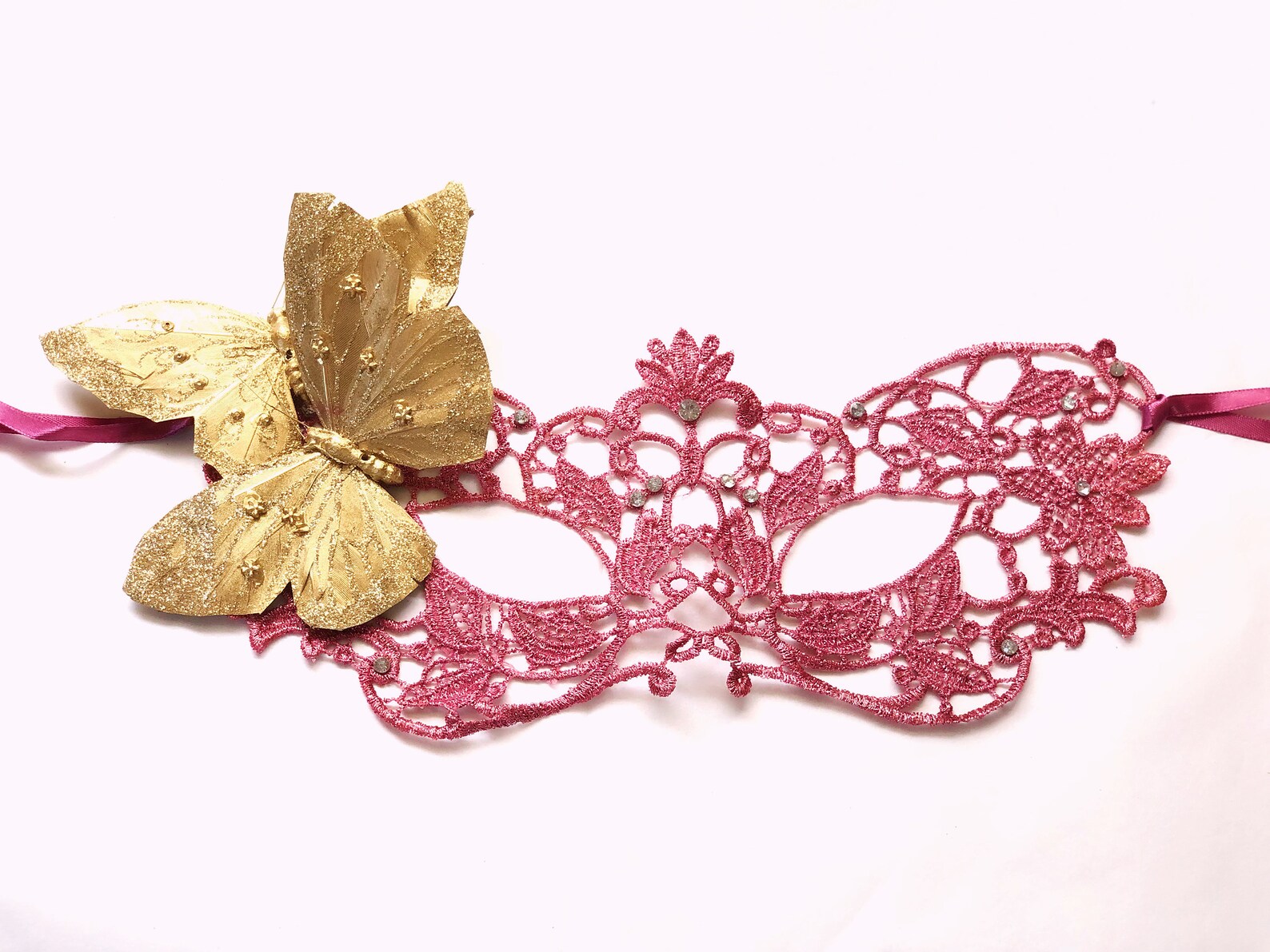 Butterfly Venetian Mask, Butterfly Masquerade Mask, Elegant and ...