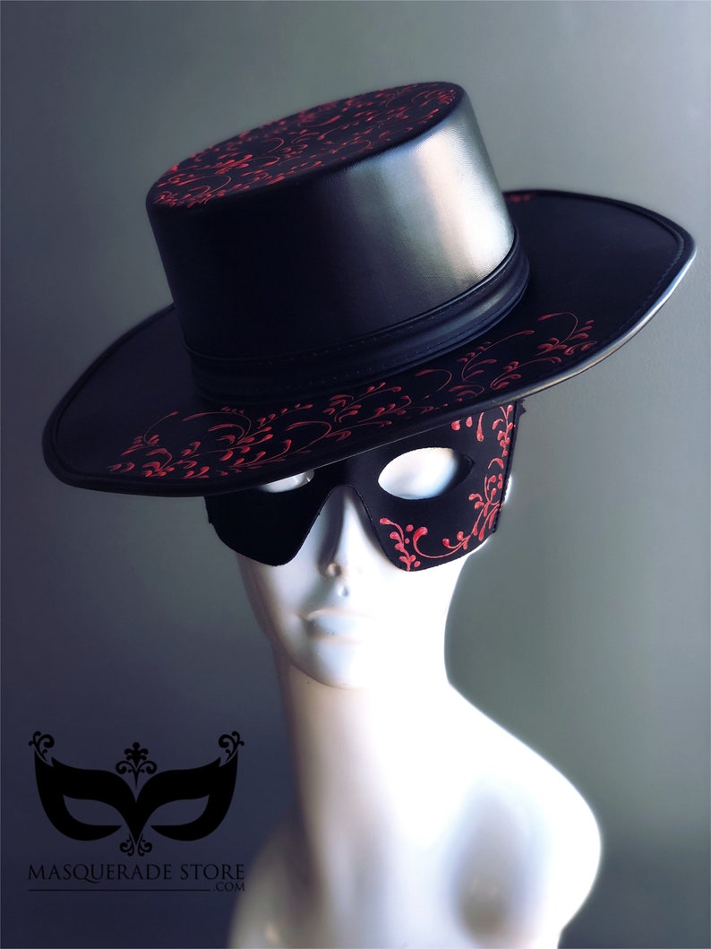 Zorro Wolf Mask Horseman Cowboy Bandits Masked Bandit Costume - Etsy