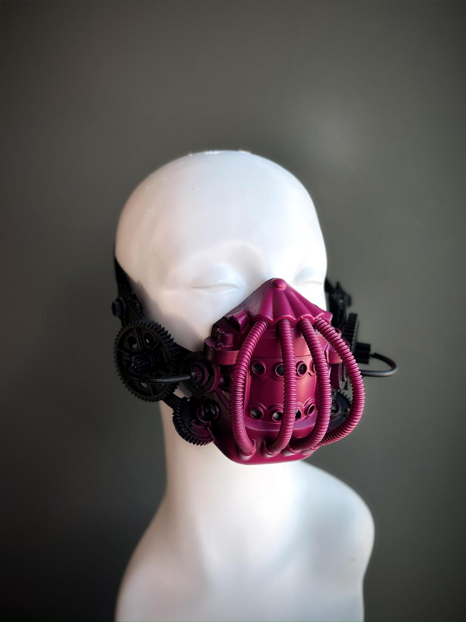 Steampunk Respirator Gas Cosplay Mask - Gold - Etsy