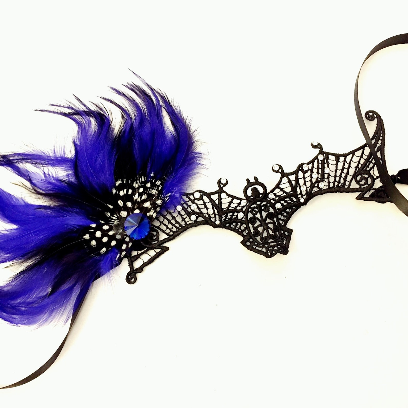 Red Feather Mask for Eyeglasses Women Masquerade Masks - Etsy