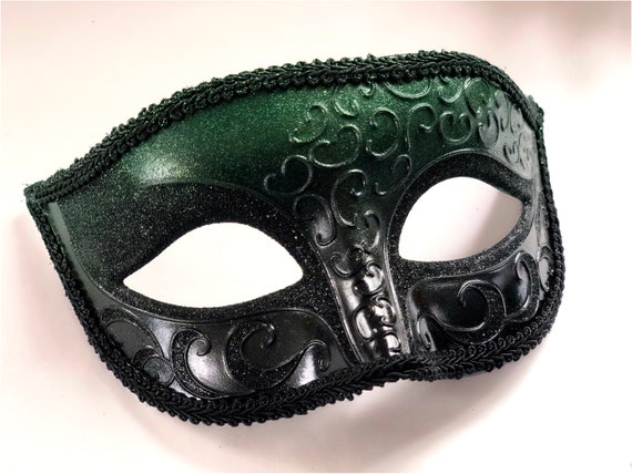 Green Masquerade Masks For Men