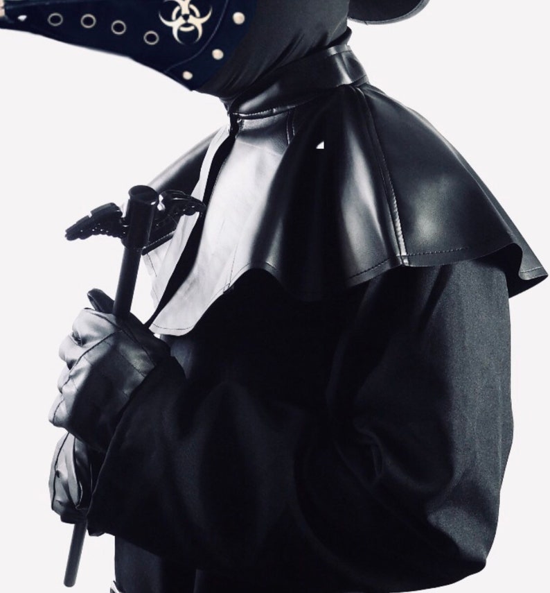 Plague Doctor Neck Collar Plague Neck Cape Plague Belt With Medicine ...