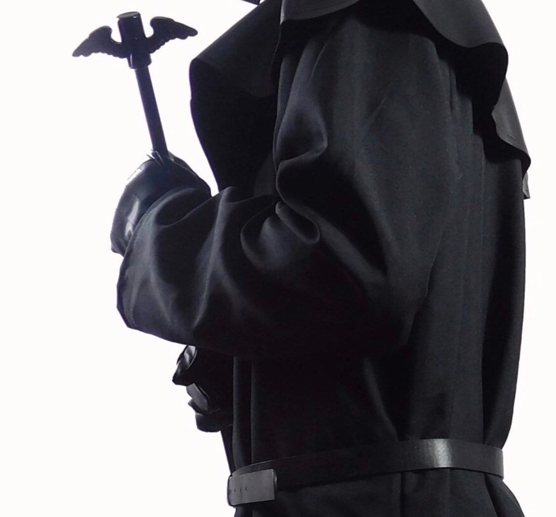 Halloween Plague Doctor Neck Collar Plague Neck Cape Plague Belt With ...