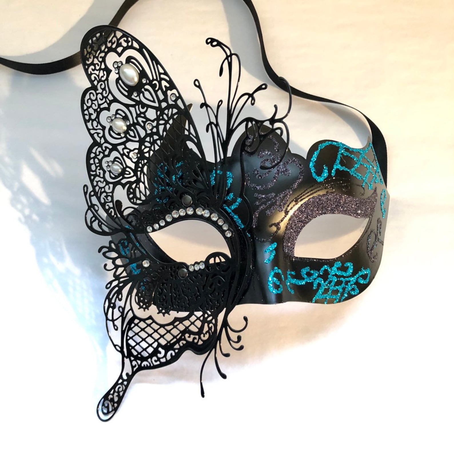 Women Masquerade Mask Elegant Butterfly Mask Masquerade Ball | Etsy