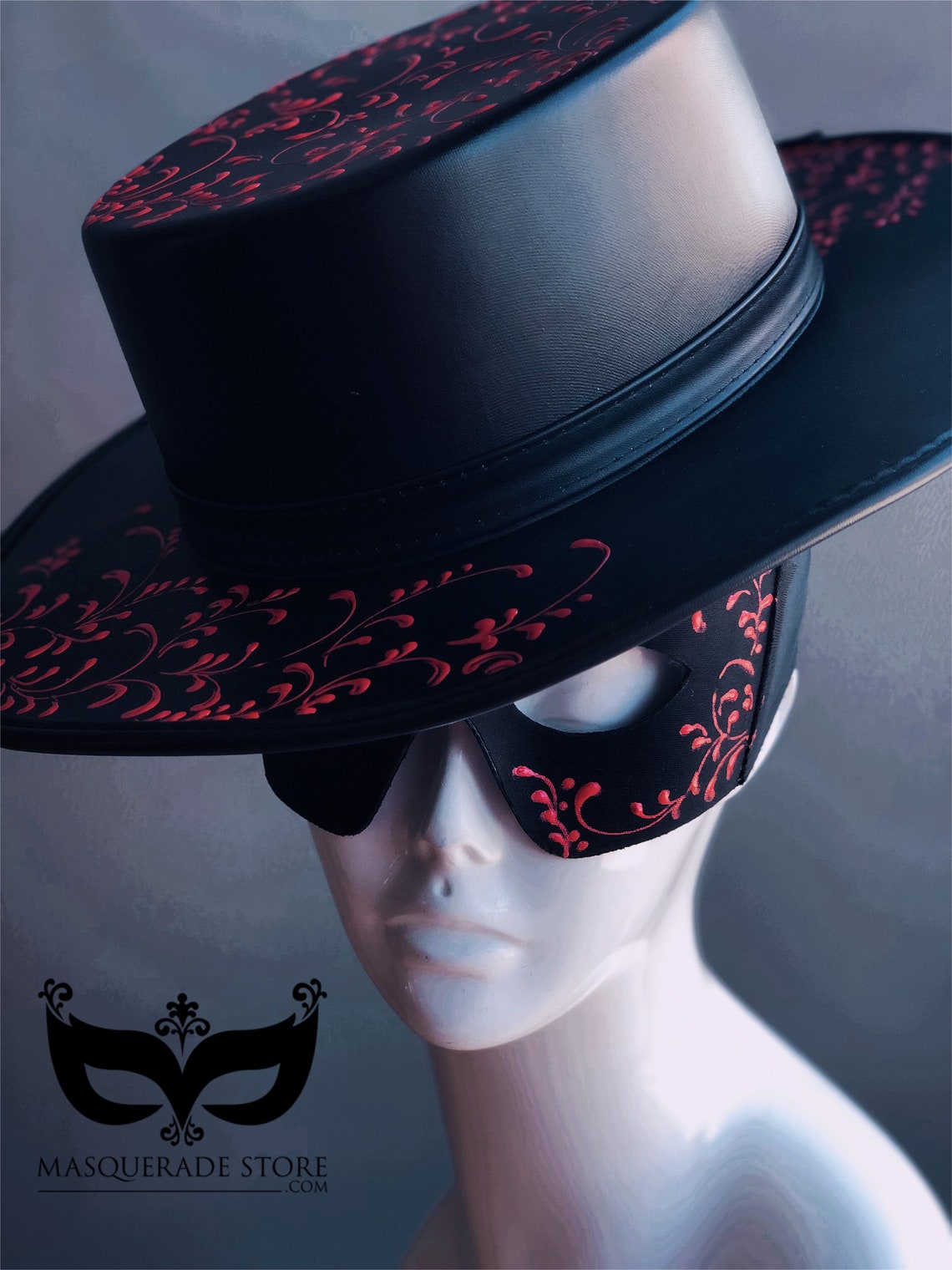 Zorro Wolf Mask Horseman Cowboy Bandits Masked Bandit Costume - Etsy