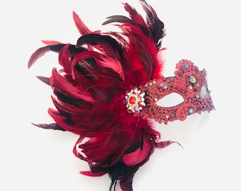 Rio Carnival Mask - Etsy