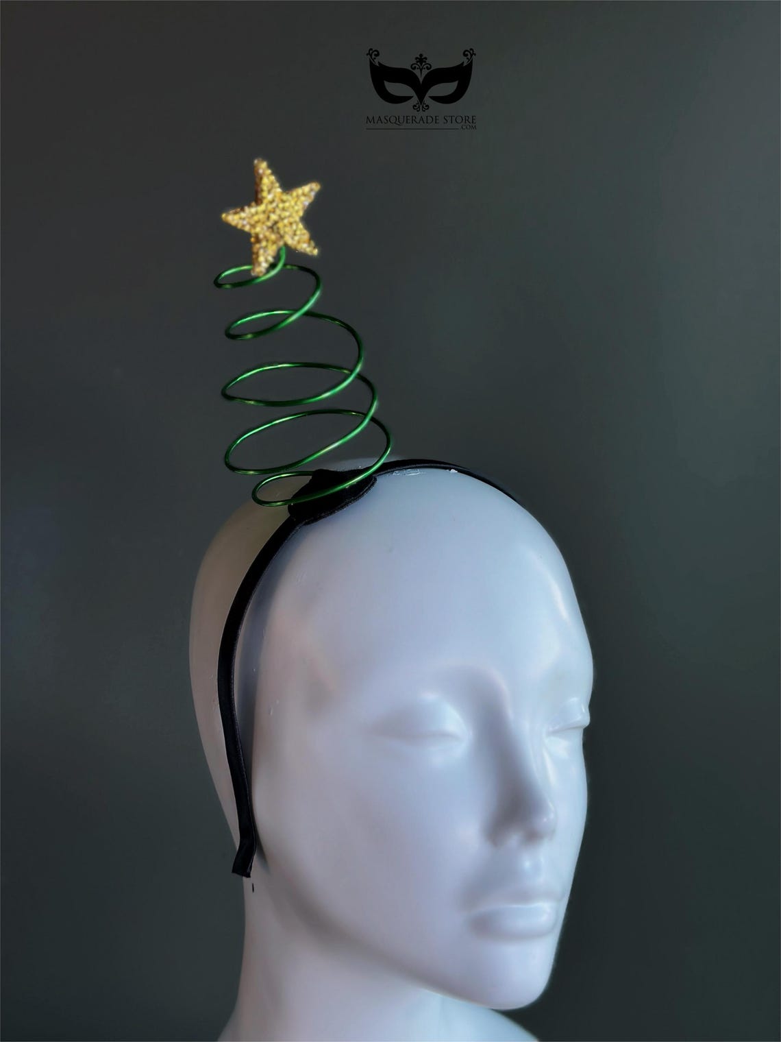 Christmas Tree Headband, Christmas Party, Party Headband, Holiday ...