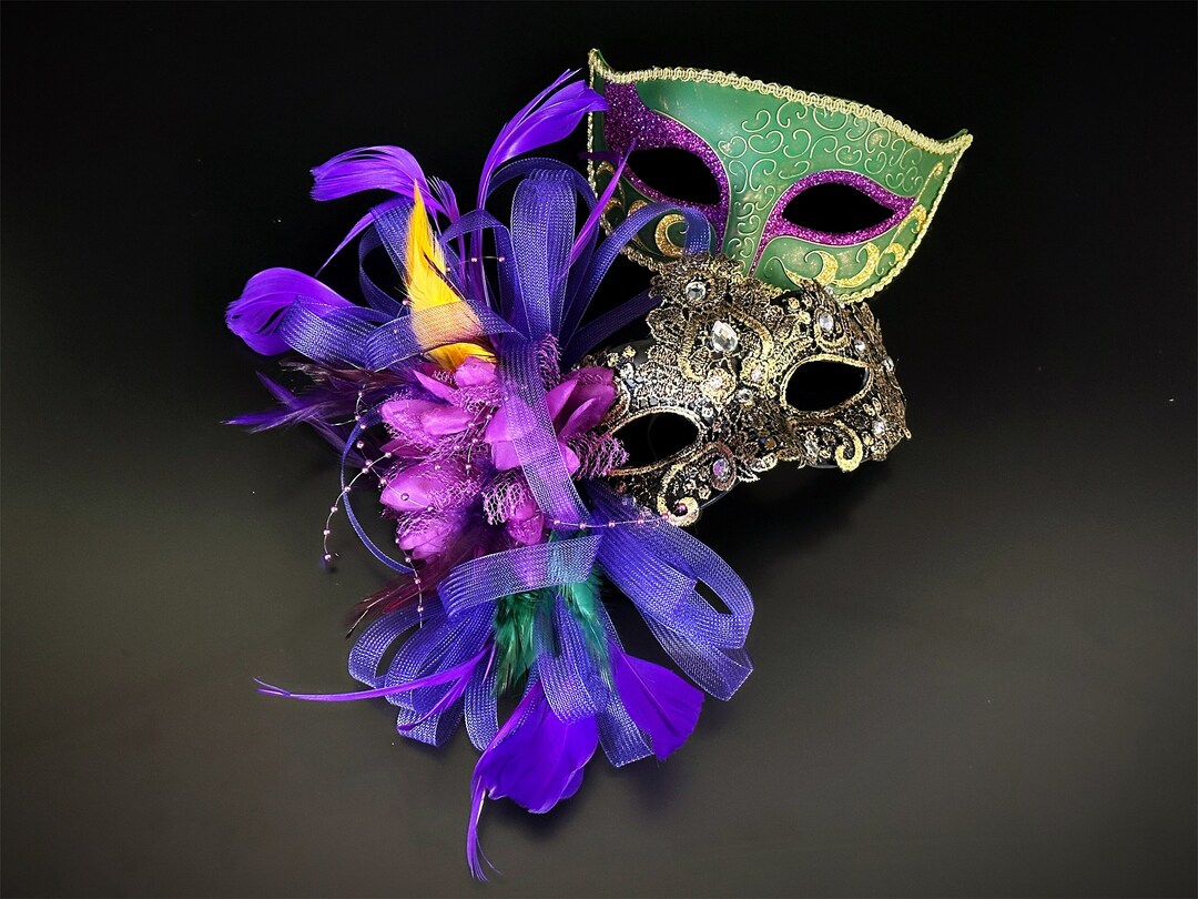 Masquerade Masks For Couples Mardi Gras Masks Carnival Ball Mask