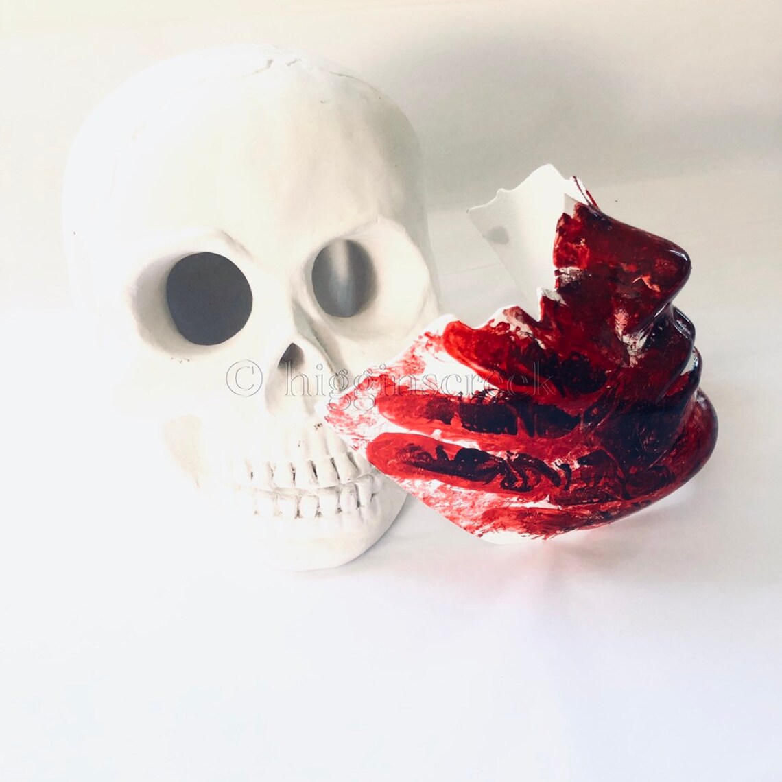Masquerade Mask Bloody Mask Bloody Skull Mask Halloween Skull - Etsy
